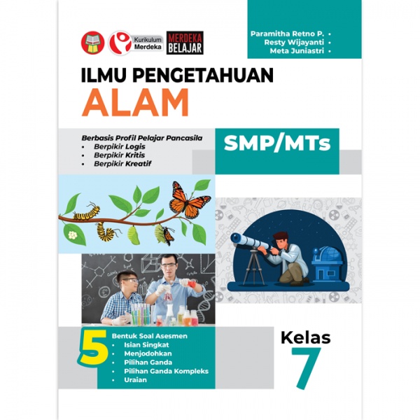 Jual BUKU ILMU PENGETAHUAN ALAM UNTUK SMP/MTs KELAS 7 KURIKULUM MERDEKA TERLARIS | Shopee Indonesia