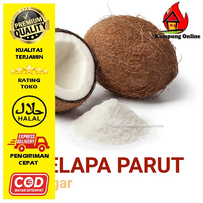Jual Kelapa Parut Segar - Kelapa Parut 1 Butir - Kelapa Parut Santan KAMPUNG ONLINE SUBANG ...