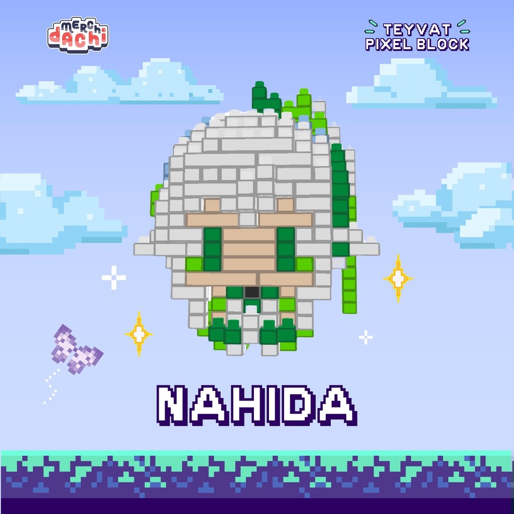 Jual Teyvat pixel Blok Nahida Genshin impact Kotak | Shopee Indonesia
