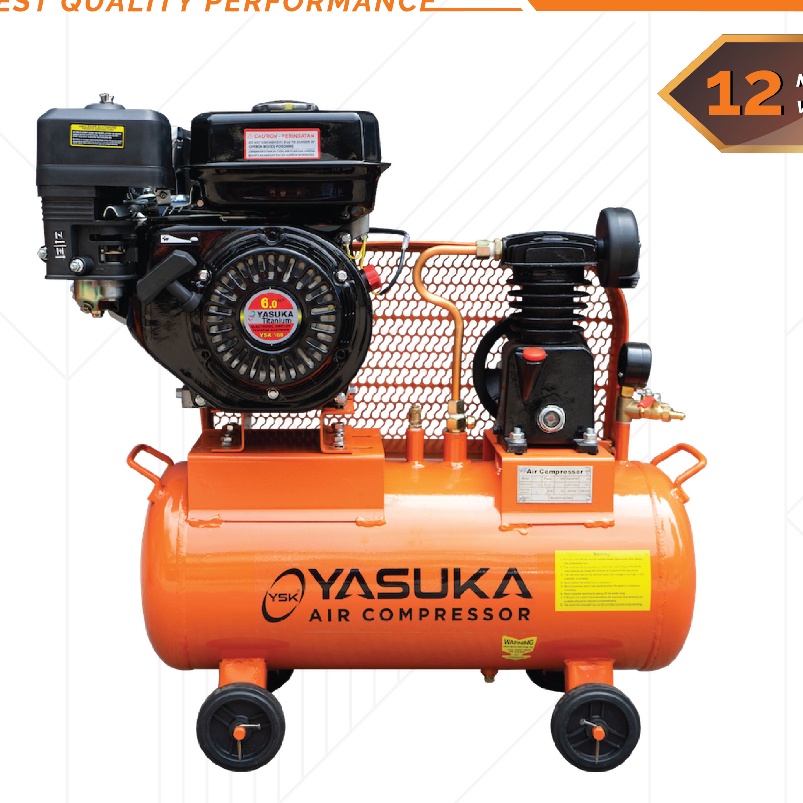 Jual Compressor tabung Yasuka 1Hp 90lt | Shopee Indonesia