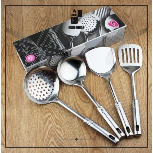 Jual ALAT DAPUR PERALATAN MASAK SATU SET 4 in 1 ALAT RUMAH TANGGA DAPUR ...