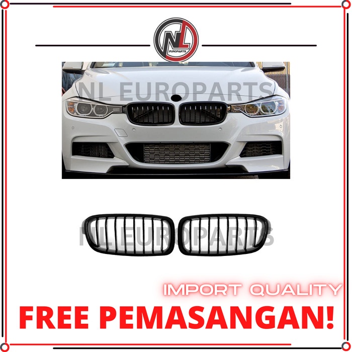 Jual BODYKIT BMW F30 Grill BMW F30 M3 Style Single Slat Gloss Black ...