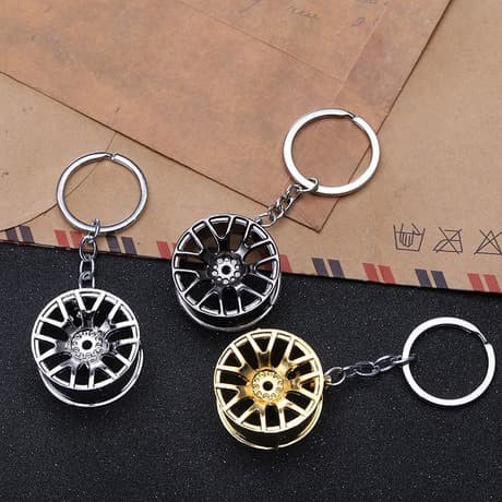 Jual Gantungan kunci bentuk velg ban mobil Racing Velek ban mobil Velg ...
