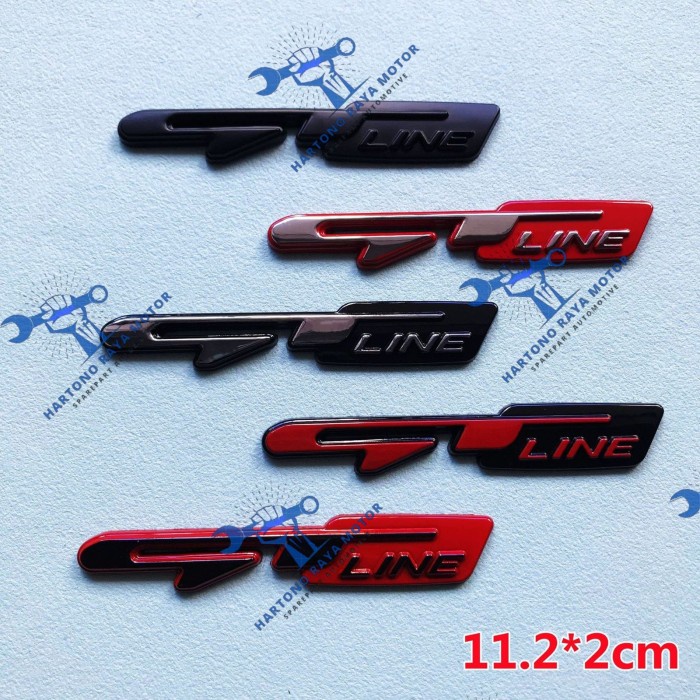 Jual Emblem Metal GT Line KIA Forte Peugeot GT RCZ 308 508 ...