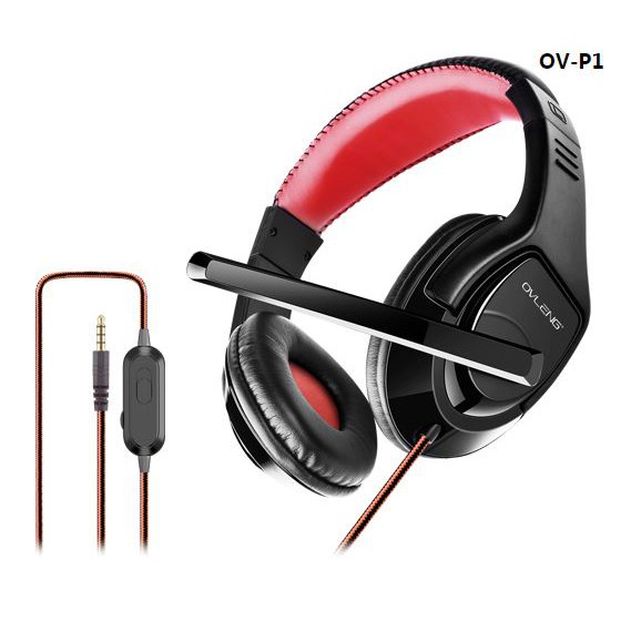 Jual Headphone Gaming Ovleng OV-P1 Headset Gaming Hedset Game Henset ...