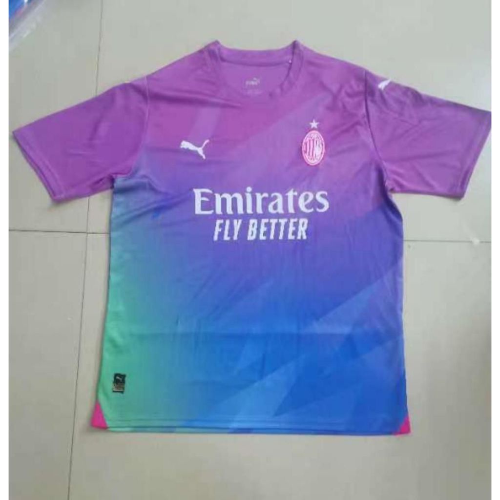 Jual JERSEY MILAN 3rd NEW 23/24 JERSEY BOLA AC MILAN THIRD 2023 2024 ...
