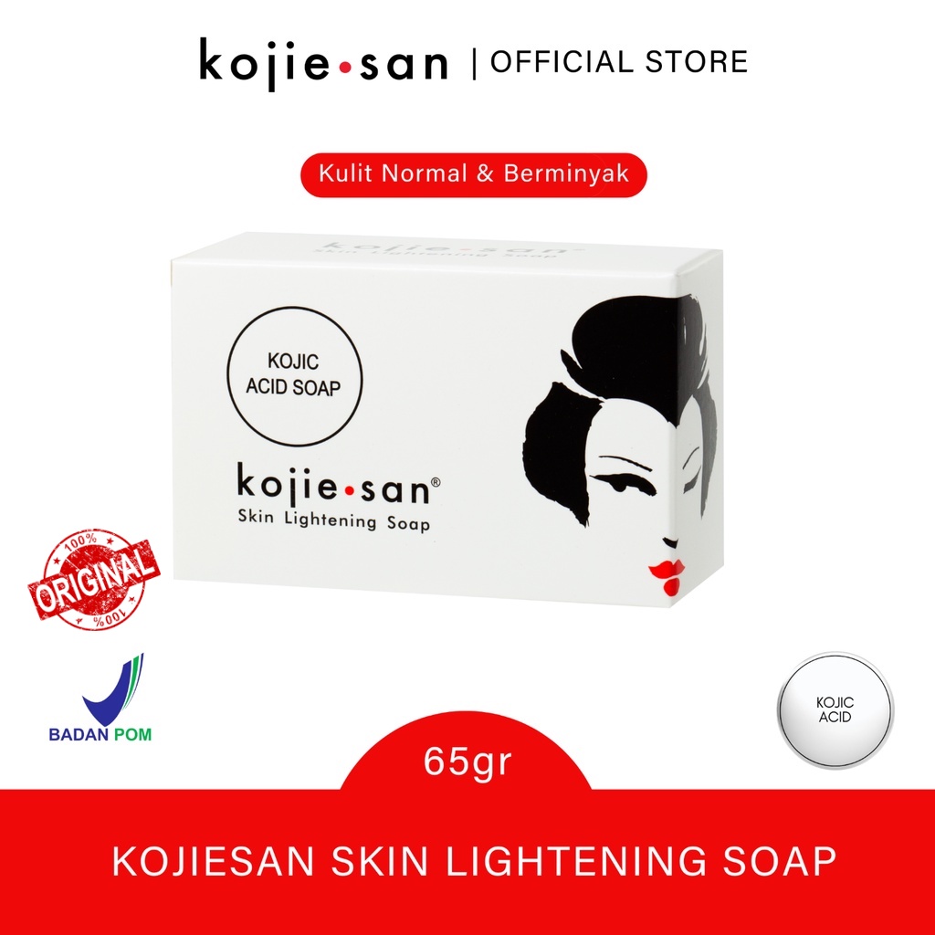 Jual KOJIE.SAN Kojic Acid Soap 65g - Sabun batang 65gr Original ...