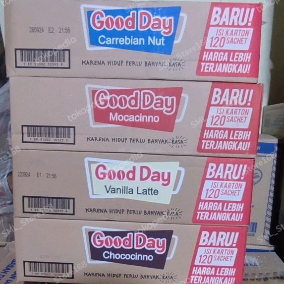 Jual Goodday Mocacinno 1 dus isi 120 Sachet x 20gr | Shopee Indonesia