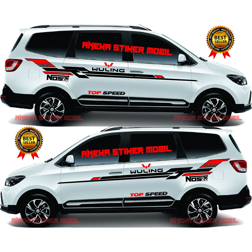 Jual Stiker Mobil Wuling Confero Sticker Cutting Wuling Confero Terbaru ...