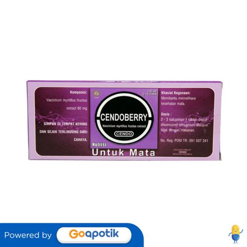Jual Cendo Berry Strip 10 Tablet | Shopee Indonesia