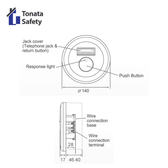 Jual Manual Push Button Tonata / Manual Call Point Tonata | Shopee ...