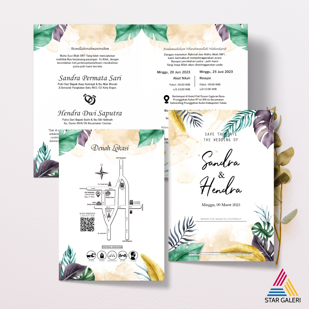 Jual (UNDANGAN TERBARU ) cetakonlineplg UNDANGAN PERNIKAHAN CUSTOM ...