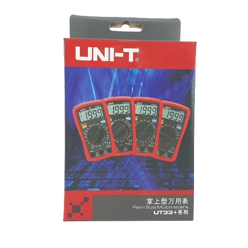 Jual Multitester UNI-T UT33B+ Multimeter UNIT UT 33B+ Tester Avometer ...
