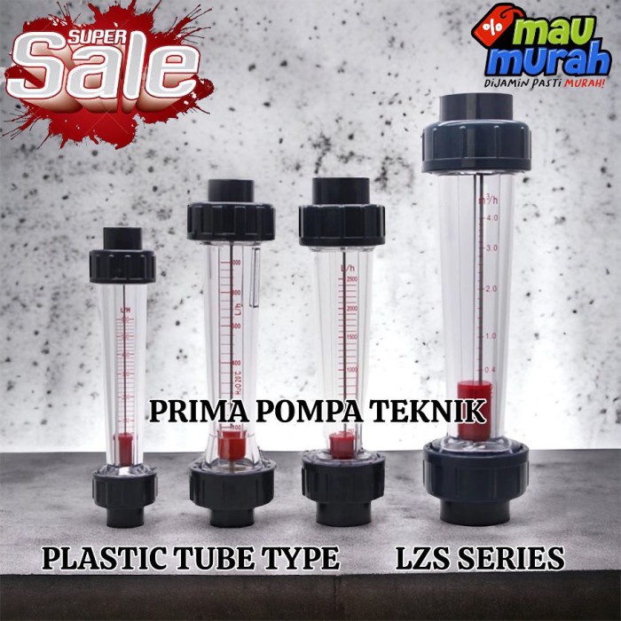 Jual Rotameter flow meter 1600 L/hr - Drat 1 inch - LZS 25 Rotameter 1 ...