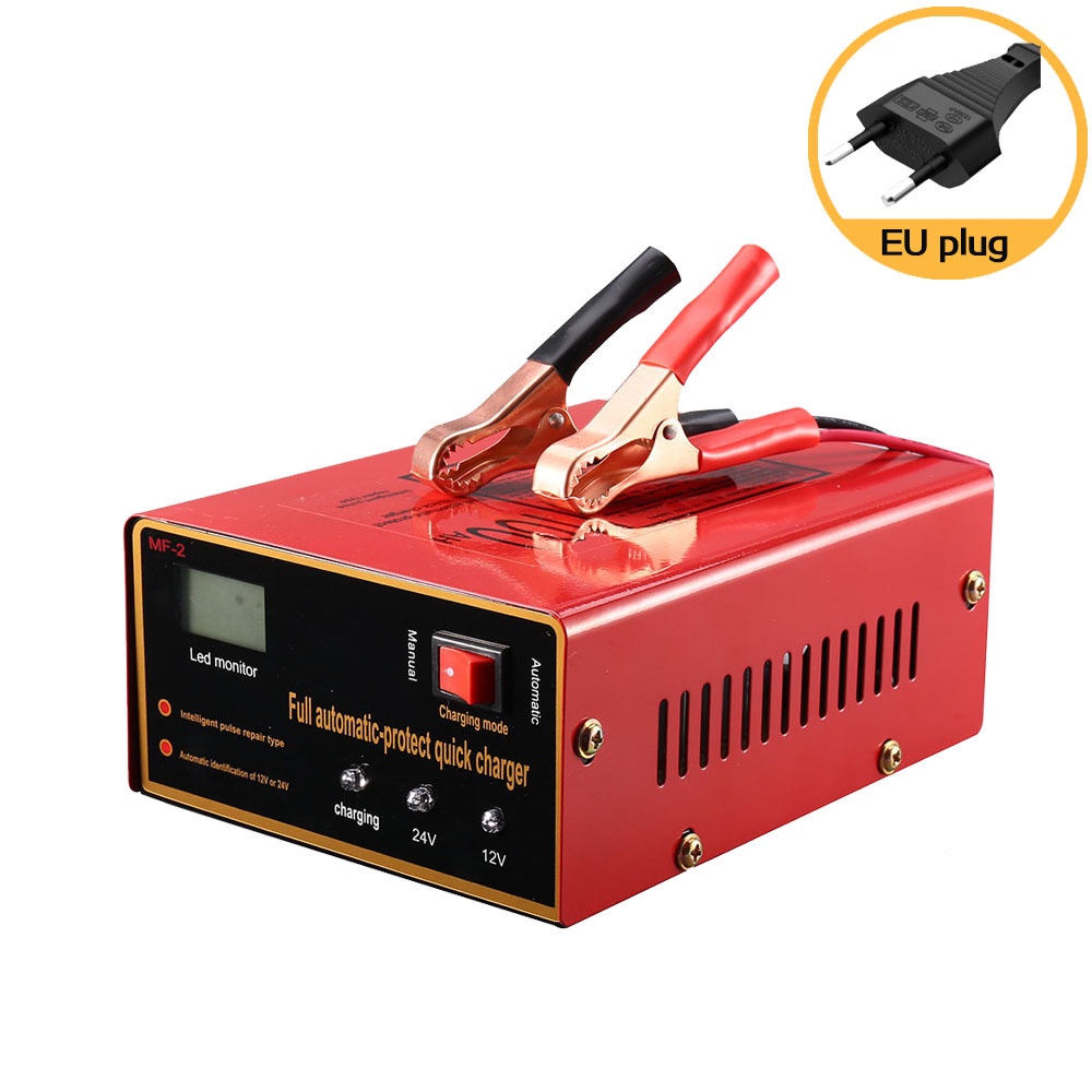 Jual Charger Aki Fast Charging Accu Kering Basah 12v 24v 10A Otomatis ...