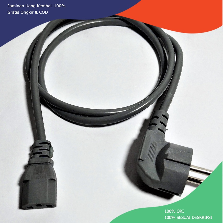 Jual Kabel Power PC 1,5meter / Kabel Power Monitor / Kabel Komputer ...