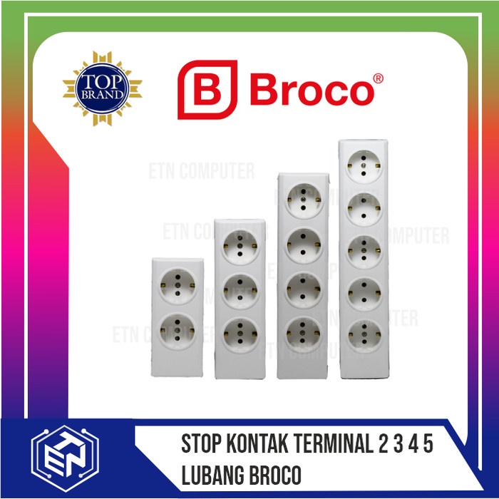 Jual Terminal Broco 5 / 4 / 3 / 2 Lubang Kwalitas bagus | Shopee Indonesia