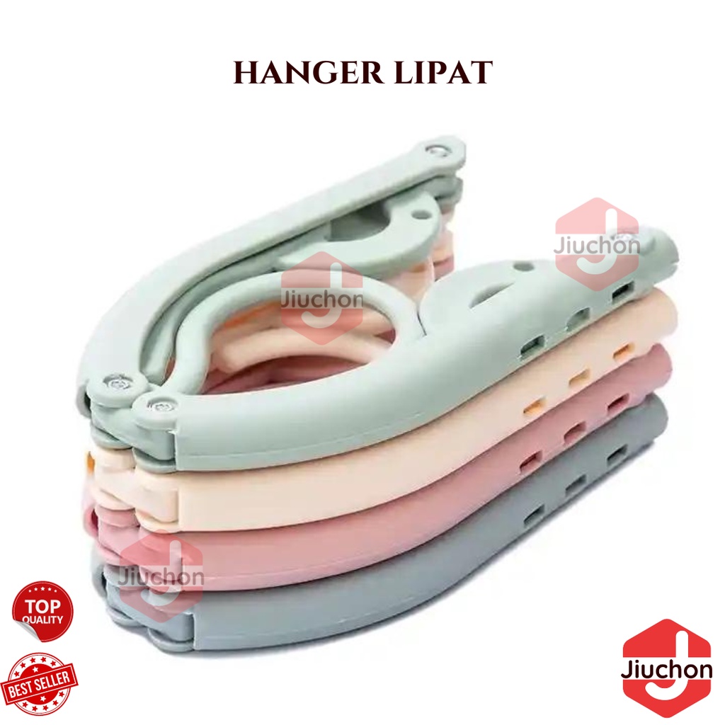 Jual GANTUNGAN BAJU LIPAT SERBAGUNA / HANGER LIPAT MAGIC PORTABLE ...
