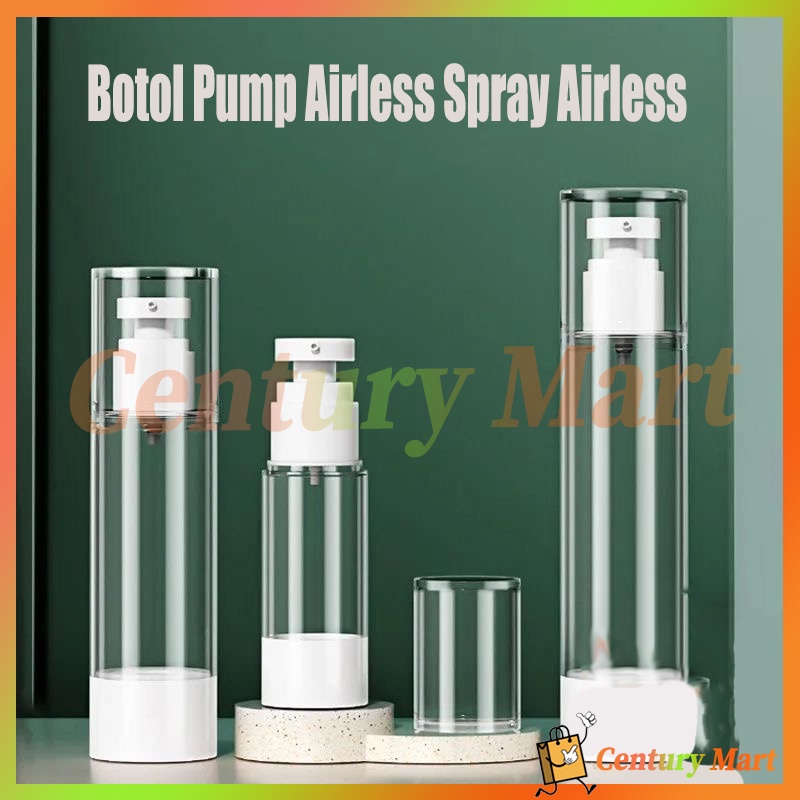 Jual Botol Refill Vacuum 50Ml /Botol Airless PUMP - Lotion /Botol ...