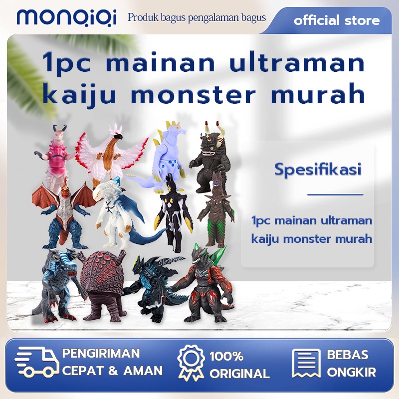 Jual 1pc Mainan Ultraman Kaiju Monster Murah /Kaiju Action Figur Gomora ...