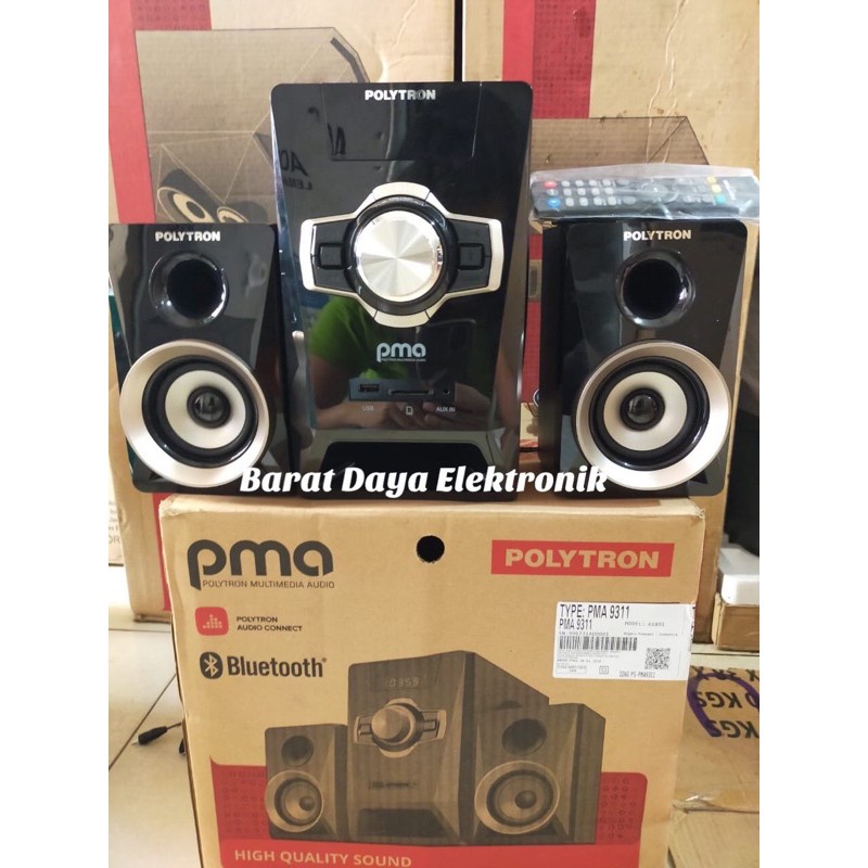 Jual SPEAKER POLYTRON PMA 9321 PMA9321 BLUETOOTH USB AUX FM RADIO | Shopee Indonesia