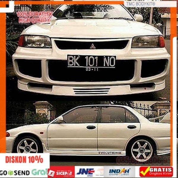 Jual hot BODYKIT MITSUBISHI EVO 3 body kit grade-1 | Shopee Indonesia