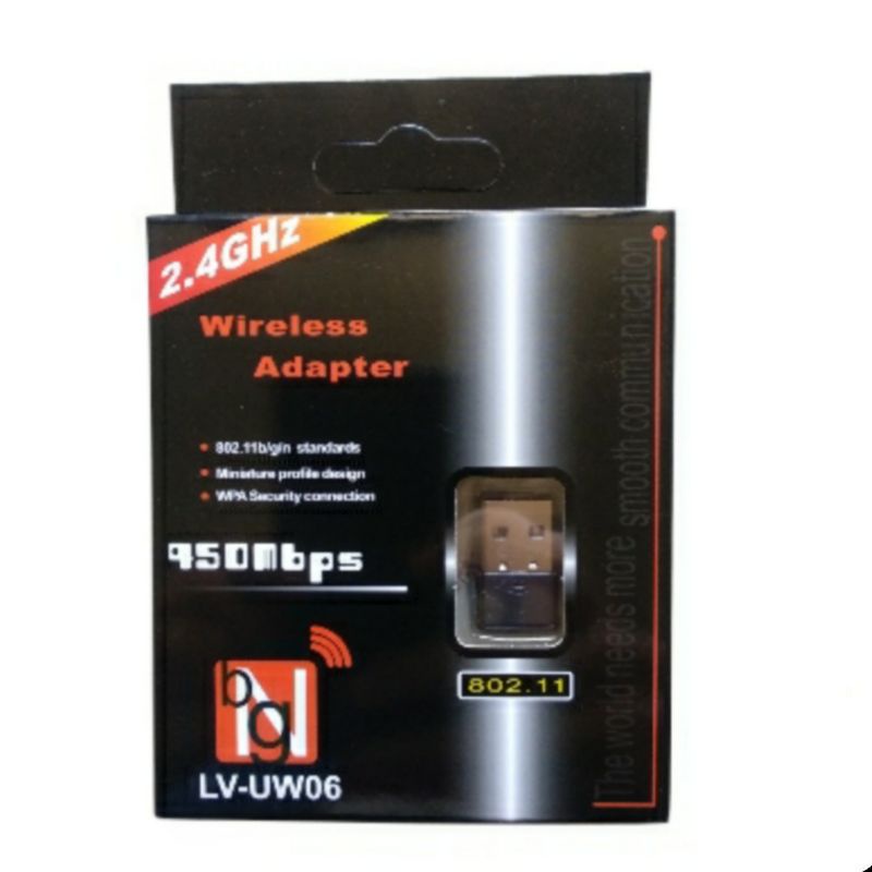 Jual WIFI Adapter USB LV-UW06 450 mbps | Shopee Indonesia