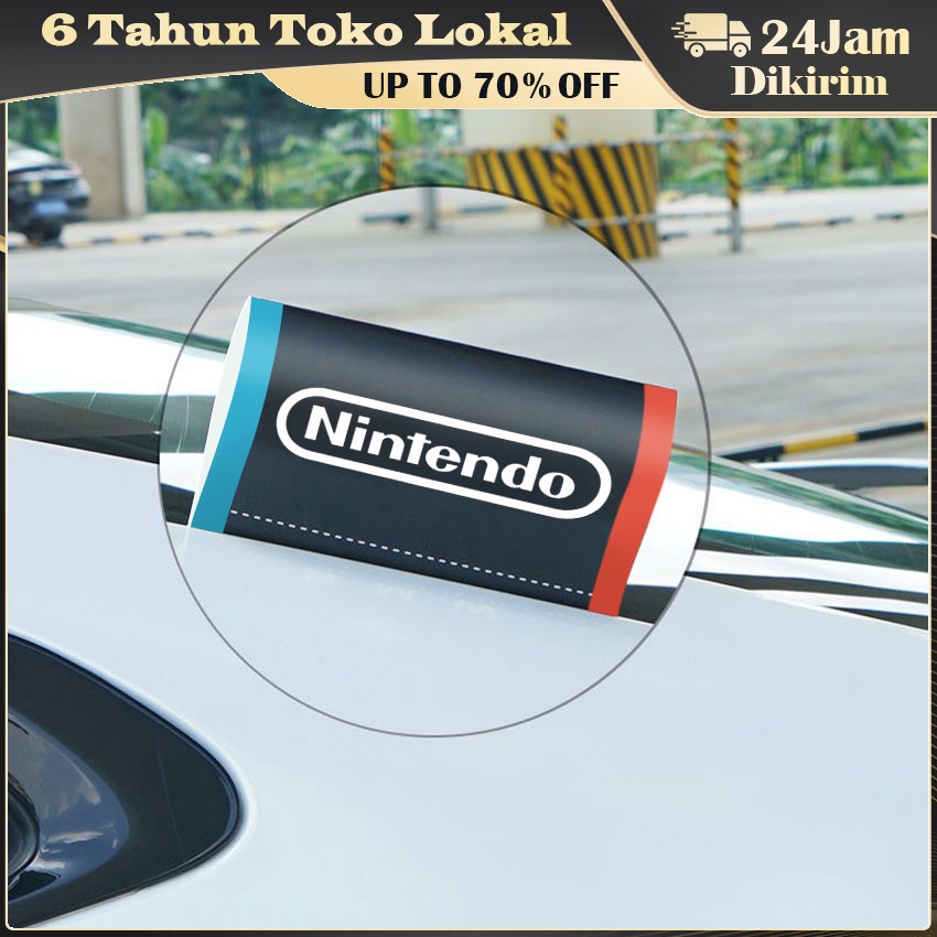 Jual Nintendo / Label Tag Mobil / Variasi Penutup Pintu Bagasi / Stiker ...