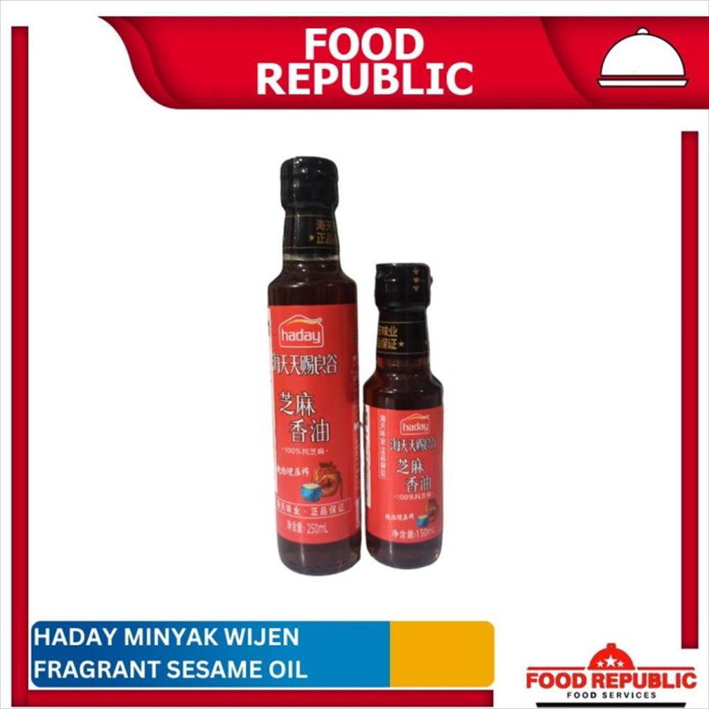 Jual Haday Zhi Ma Xiang Minyak Wijen Fragrant Sesame Oil 250 ml dan 150 ml | Shopee Indonesia