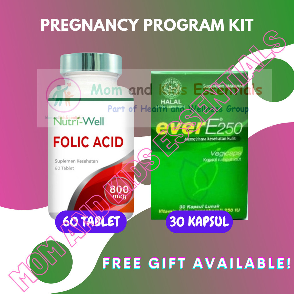 Jual PREGNANCY PACK EVER E 250 30 KAPSUL LUNAK DAN NUTRIWELL NUTRI-WELL ...