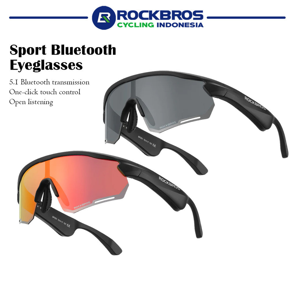Jual ROCKBROS SP251 Kacamata Sepeda Polarized Outdoor Sport Cycling Eyeglasses Eyewear | Shopee ...