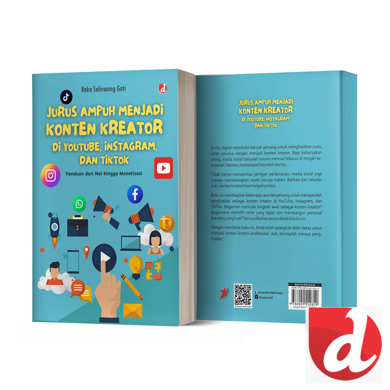 Jual Buku Jurus Ampuh Menjadi Konten Kreator di Youtube, Instagram, dan ...