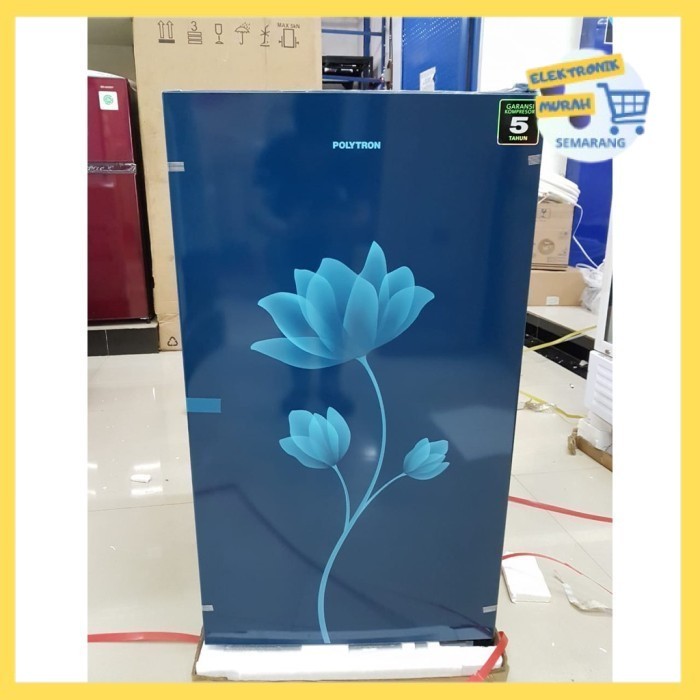 Jual Kulkas 1 Pintu POLYTRON PRB 189 B 180 Liter Metal Door Semi ...