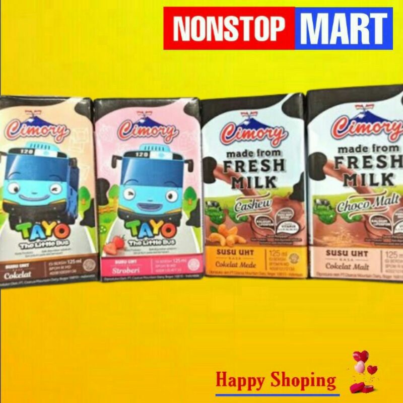 Jual SS SNACK CIMORY Susu UHT all varian rasa 125ml | Shopee Indonesia