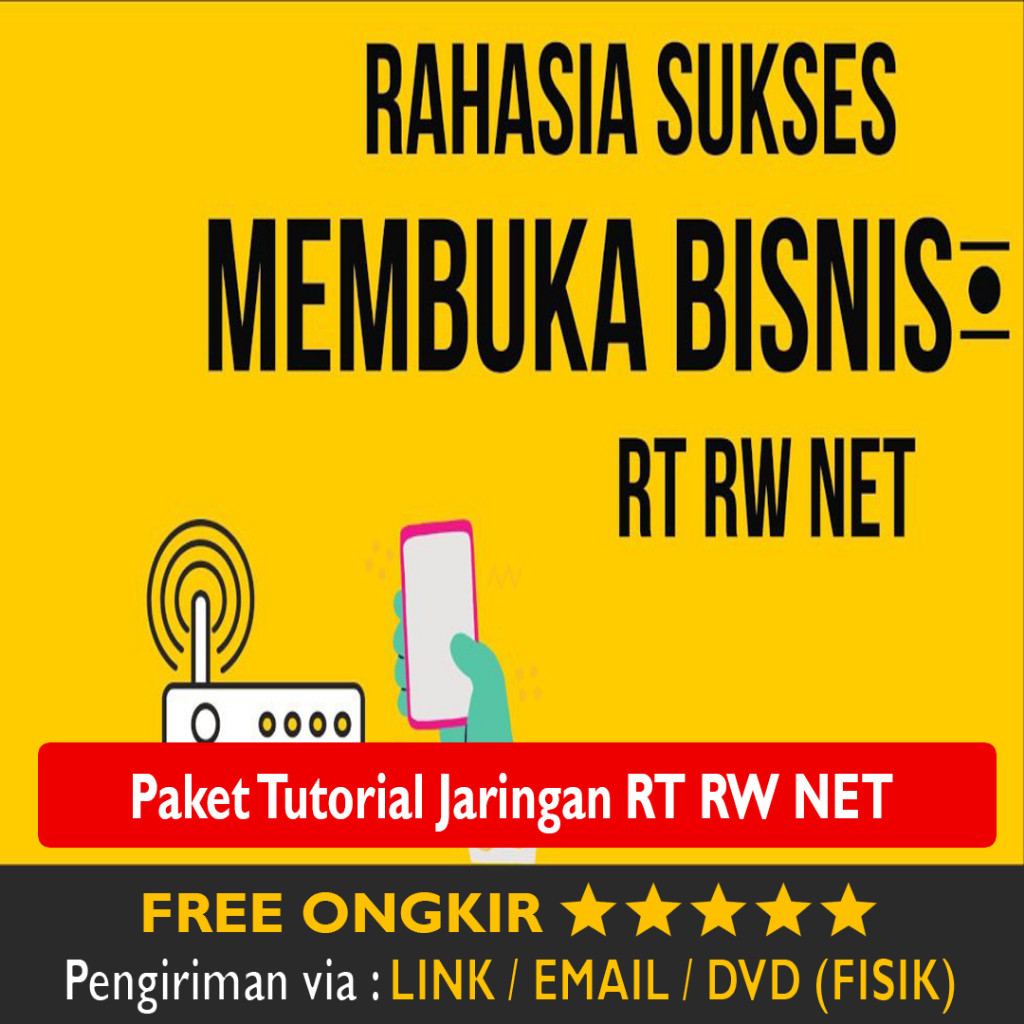 Jual Paket Tutorial Membangun Jaringan RT RW NET Dengan Mikrotik ...