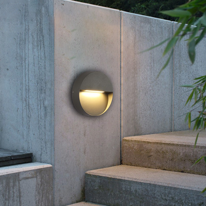 Jual Outdoor waterproof footer light garden villa wall corner light ...