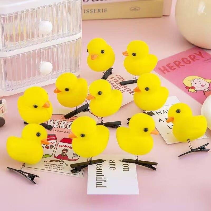 Jual VT - JEPITAN RAMBUT BENTUK BEBEK PITA TOPI ANAK PEREMPUAN LUCU ...