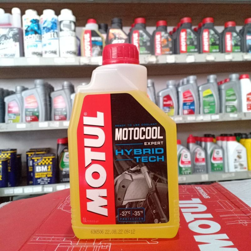 Jual MOTUL MOTOCOOL EXPERT HYBRID TECH RADIATOR COOLANT 1 LITER | Shopee Indonesia