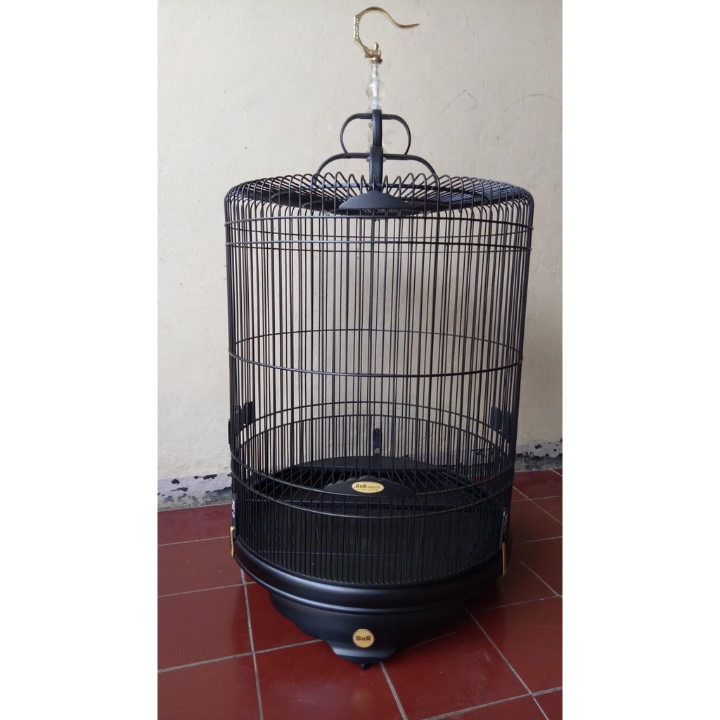 Jual SANGKAR KANDANG BURUNG MURAI BATU BNR JAPANESE BLACK DOF NO 2 ...