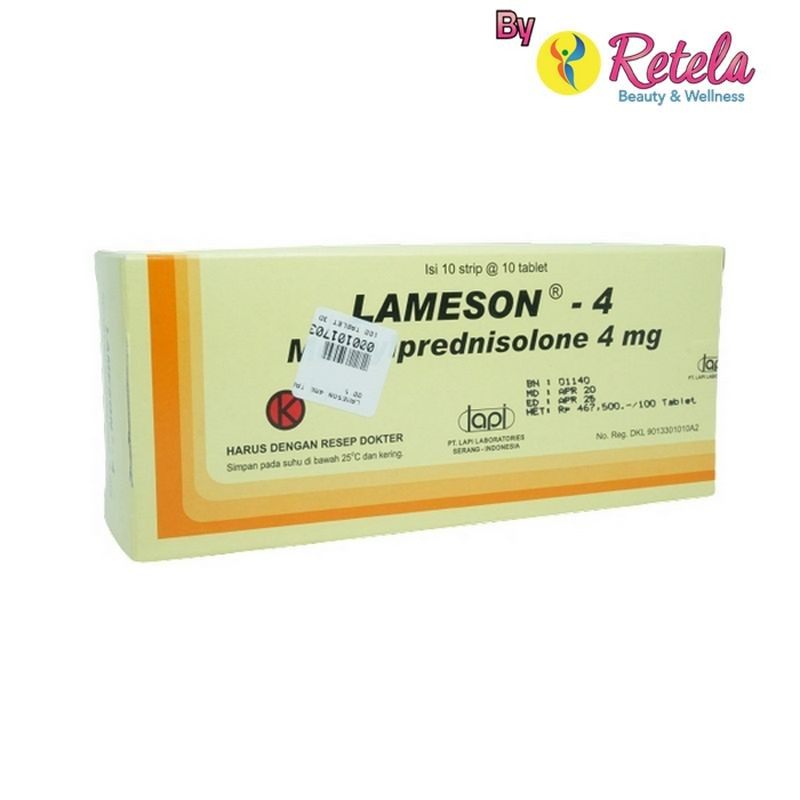 Jual LAMESON 4MG 1 STRIP 10 TABLET | Shopee Indonesia