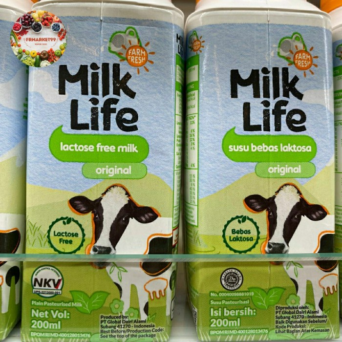 Jual Milk Life Lactose Free Milk Original | Susu Bebas Laktosa 200 ml ...