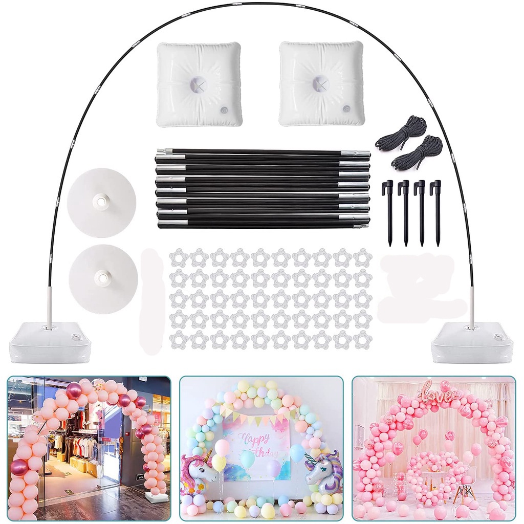 Jual Balloon Arch 6m Floor Mount Bracket (In Box) Length When Installed ...