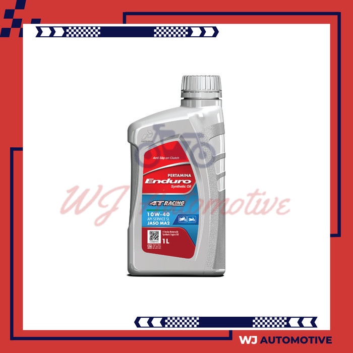 Jual Pertamina Enduro 4T Racing 10W40 1 Liter Oli Mesin Motor 10W 40 1Liter Oli Mesin Motor ...