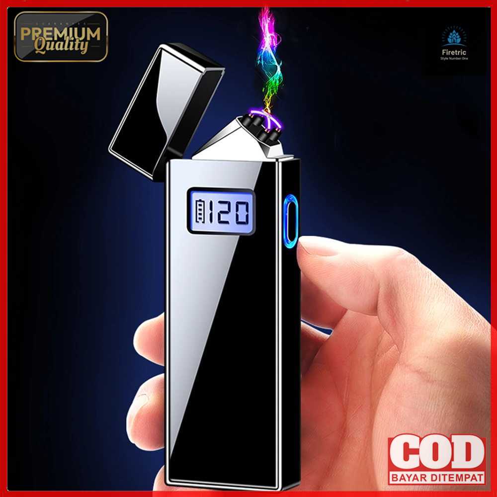 Jual Firetric Korek Api Elektrik Pulse Plasma Double Arc Lighter ...