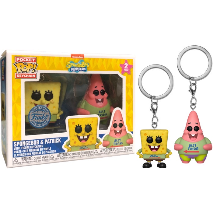Jual Funko Pocket POP Keychain SpongeBob Squarepants - Best Friends 2 ...