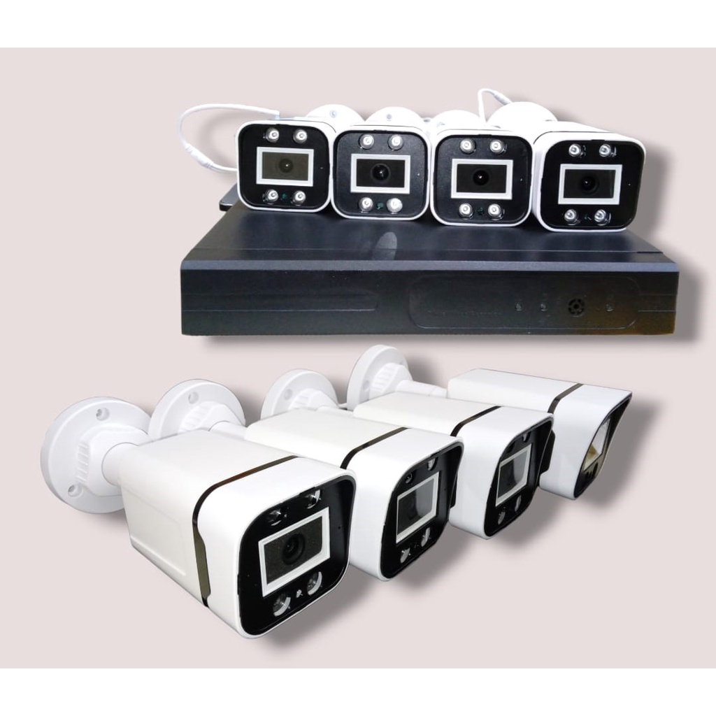 Jual PAKET CCTV Vermo FULL AHD 4 CHANNEL 4 MP KOMPLIT TINGGAL PASANG ...
