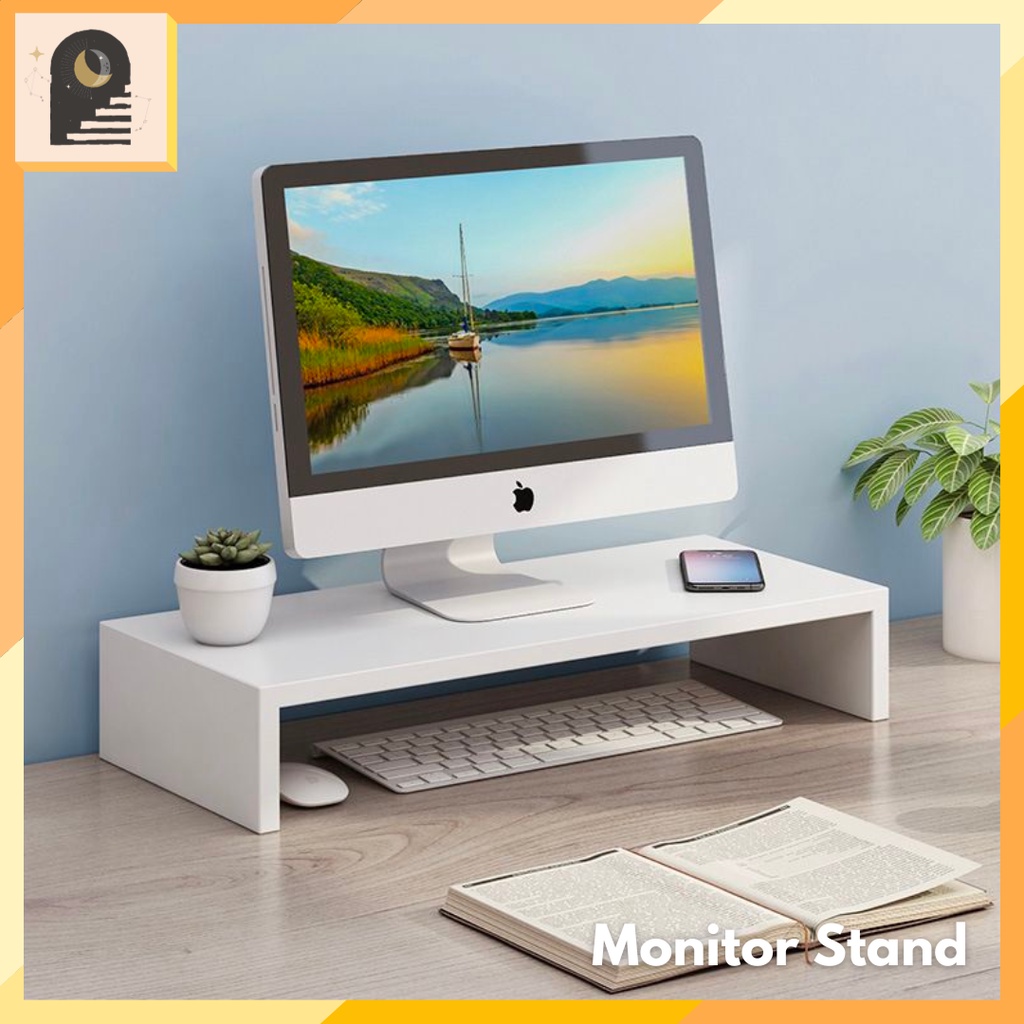 Jual Either.id - Meja Belajar Monitor Stand Desk Organizer Rak Susun ...