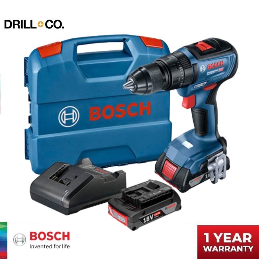 Jual BOSCH GSB 18V-50 Mesin Bor Tembok Baterai Cordless Drill Brushless ...