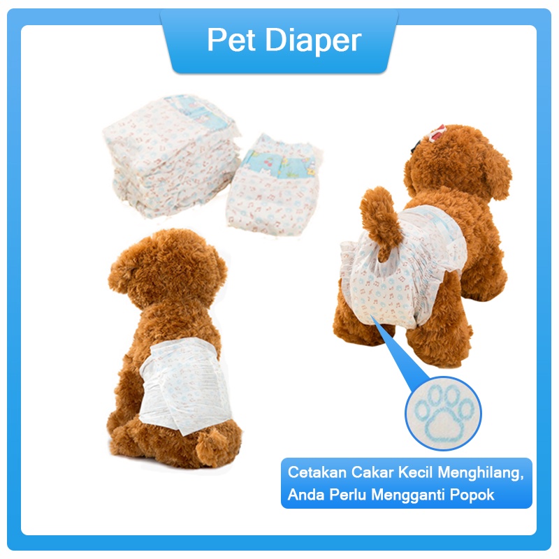 Jual HugobossPet Pet Diapers Popok Anjing Popok Diapers Pampers Anjing ...