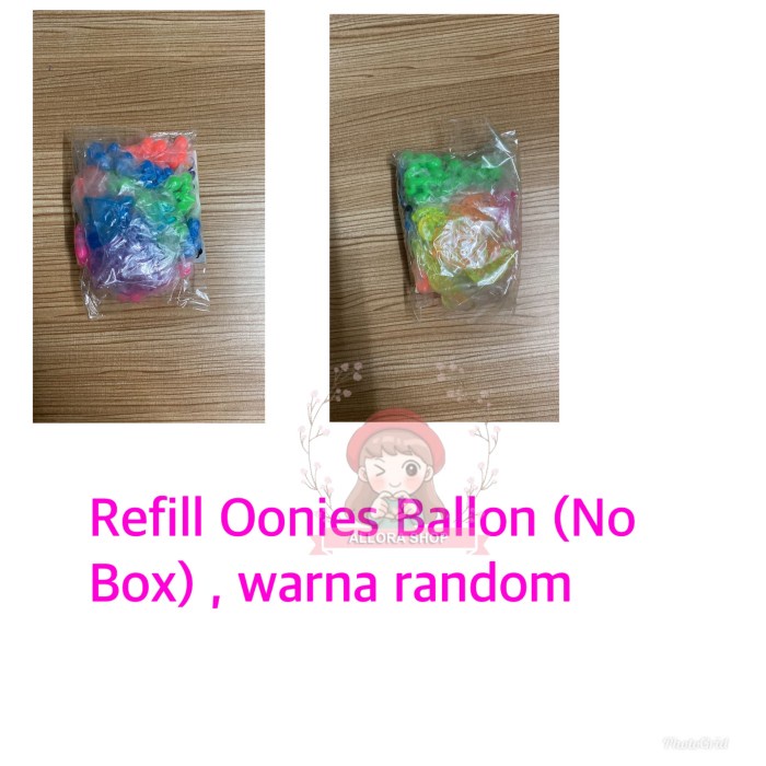 Jual Magic Oonies Ballon Inflate Figure Maker Creative DIY Sticky Ball ...